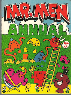 Mr Men Info: Mr Men Annual covers.and back cover..