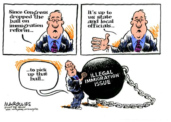 indifferent citizens: Political cartoons that have opposing views of ...