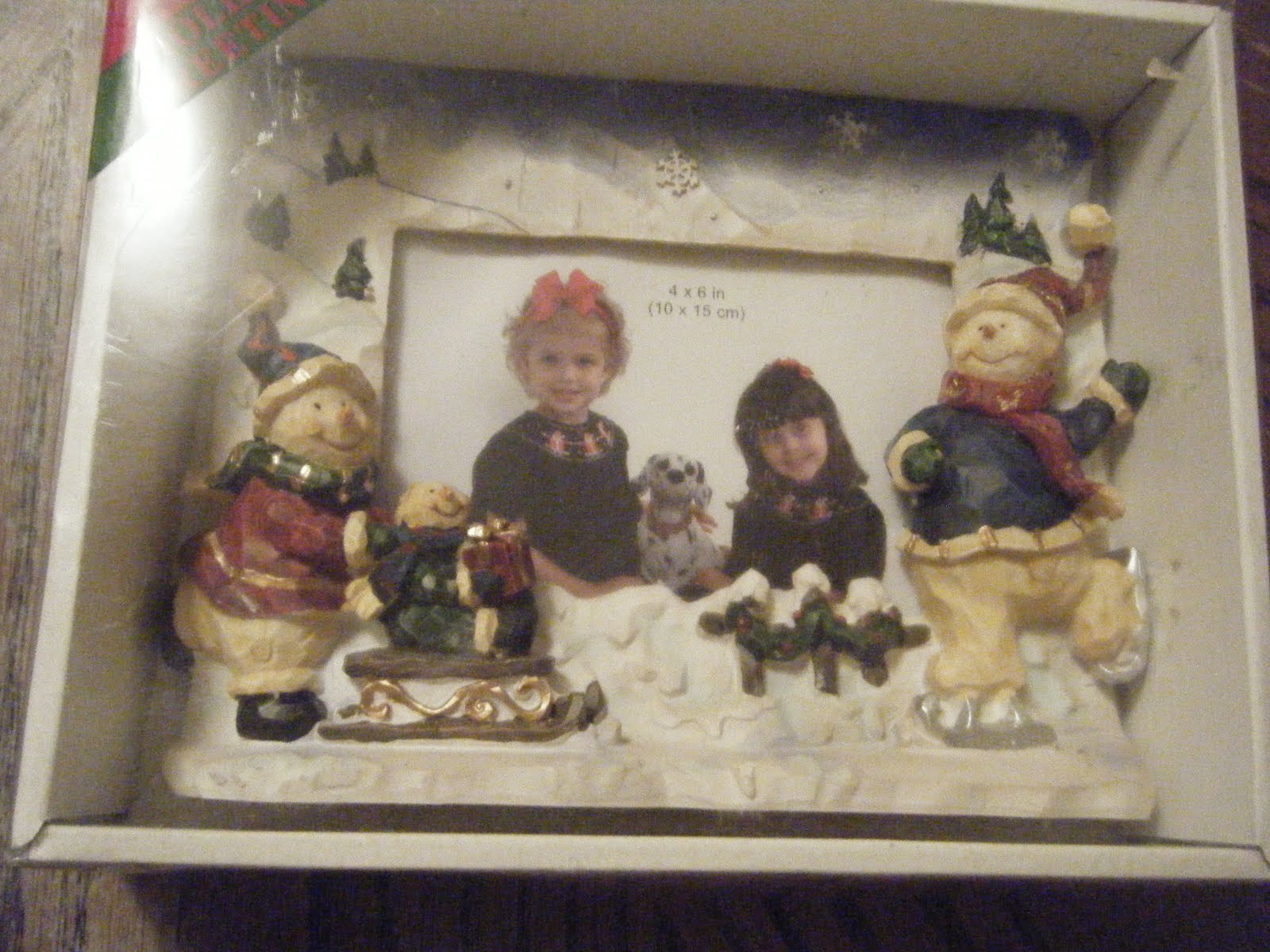 Help for the Fergusons.....: Item #21 Snowman Picture Frame