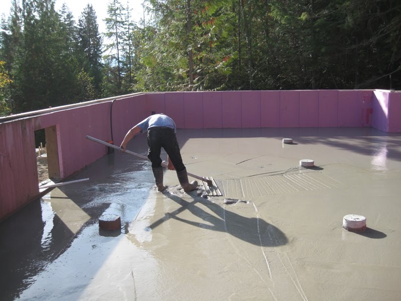 Nelson Weekly News: Foundation, backfill and slab pouring