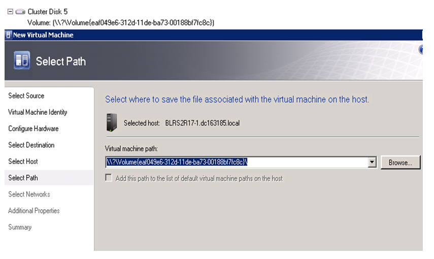 How configuring storage with Volume GUID works in Failover clustering ...