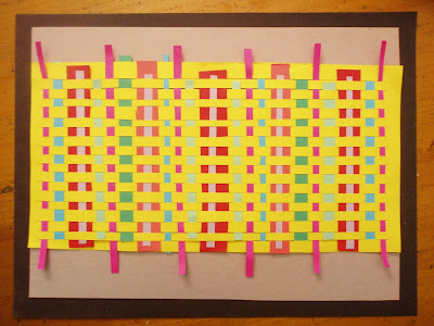 Annette's Art: Paper Weaving Art