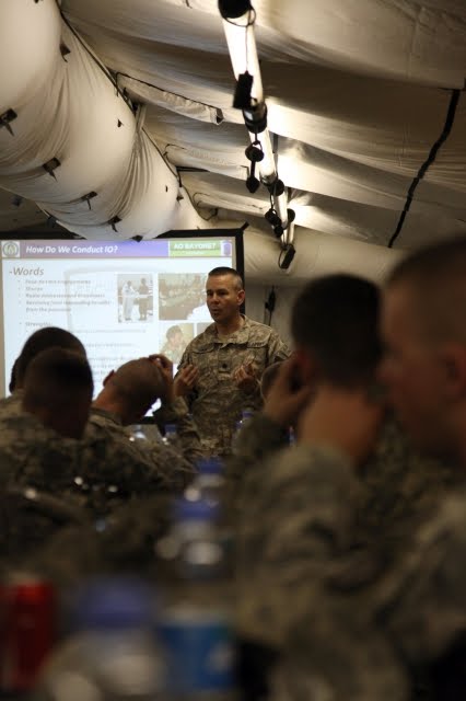 401st Military Police Company: Information Operations Class