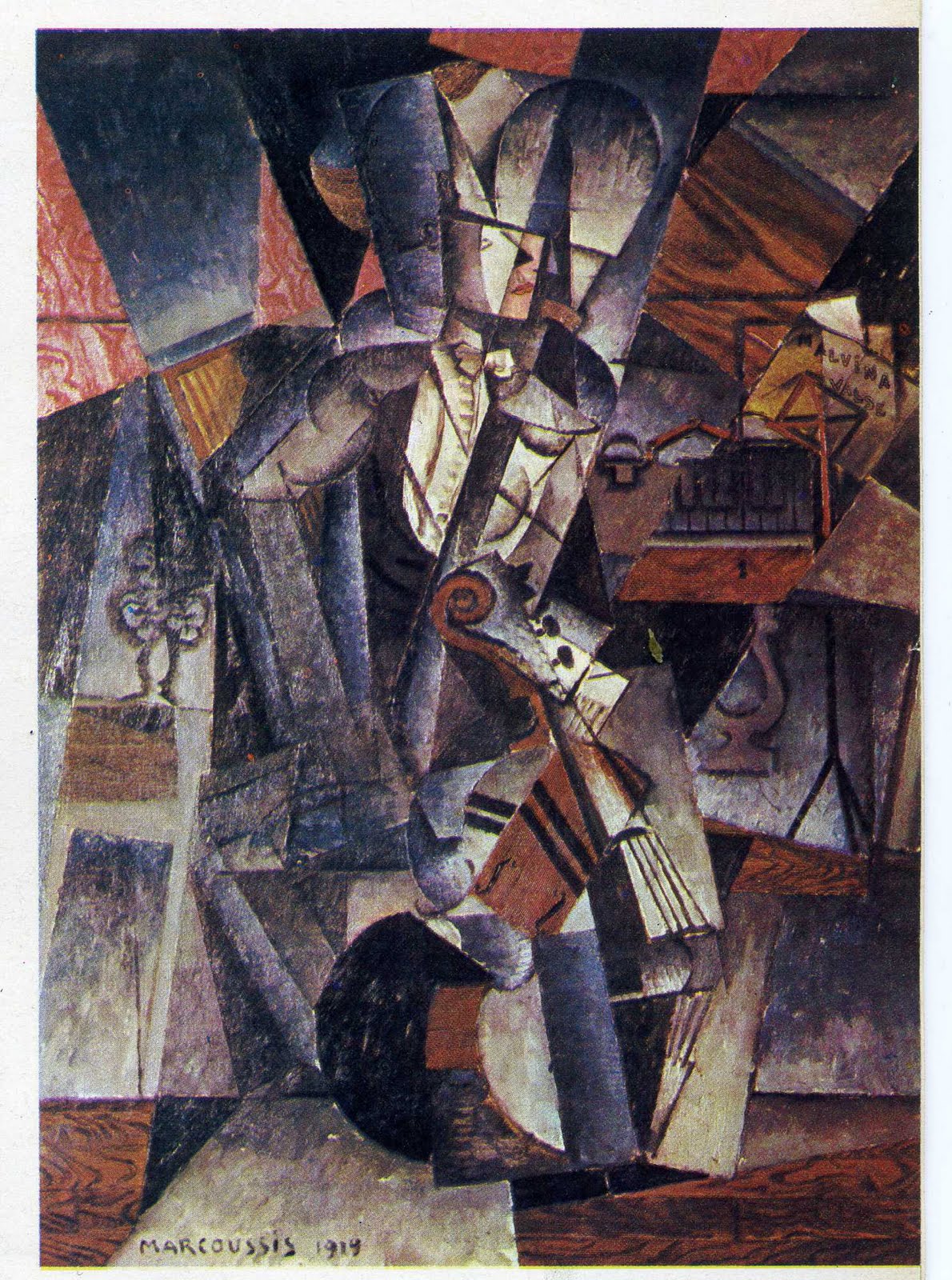 Taller de Plástica: Marcoussis, el musico