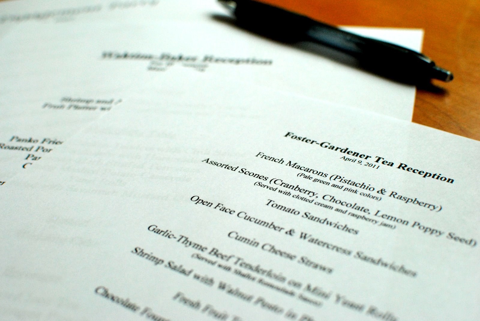 +The Church Cook: Event Planning