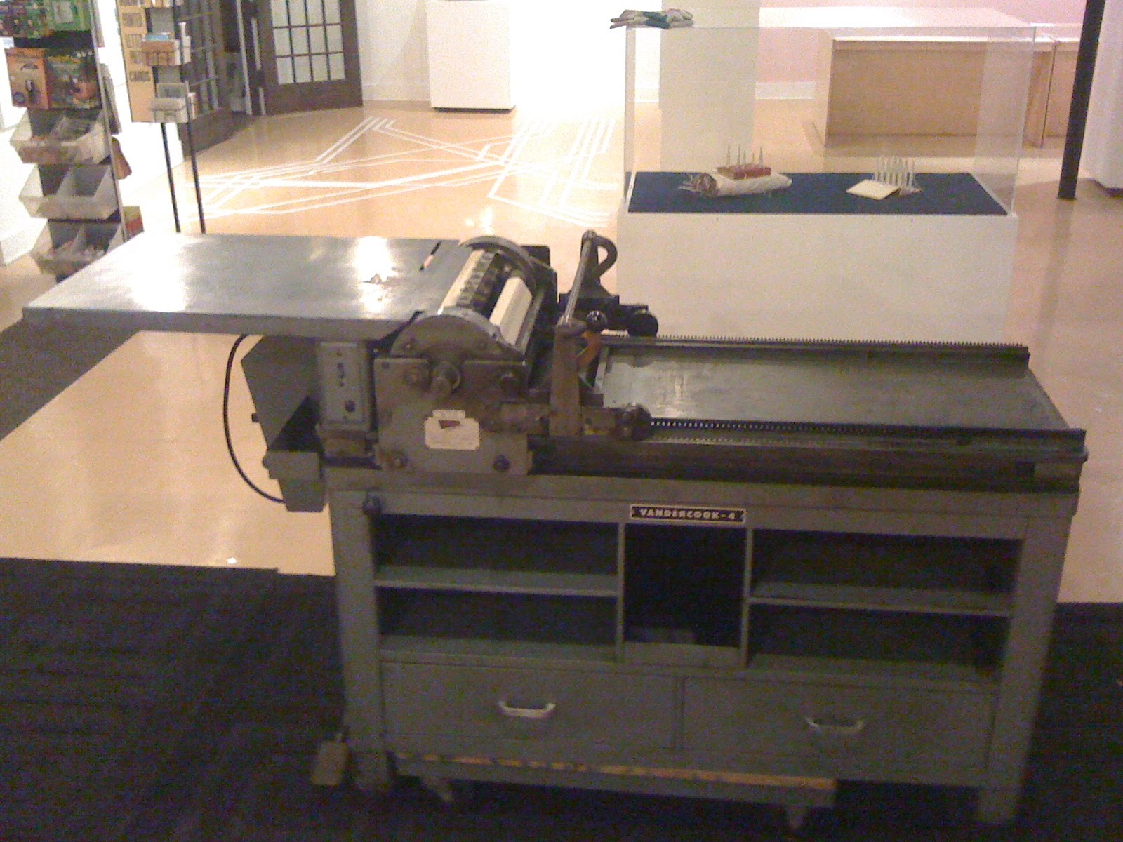 Western New York Book Arts: Our New Baby: The Vandercook 4