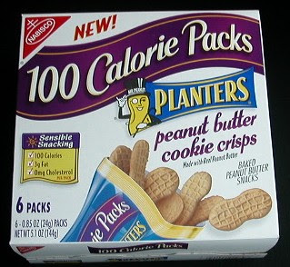 The Big Guys: Nabisco 100 Calorie Pack: Planters Peanut Butter Crisps