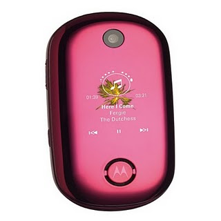 Coming soon mobile phones & tablets: Pink gadget by Motorola