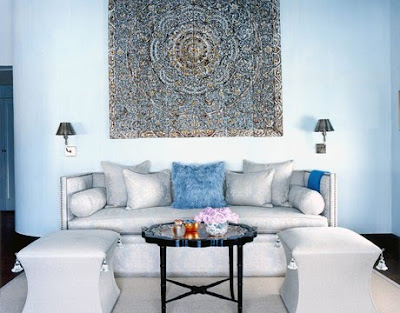 belle maison: Color 101: Blue Interiors