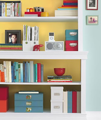 belle maison: Styling Bookshelves