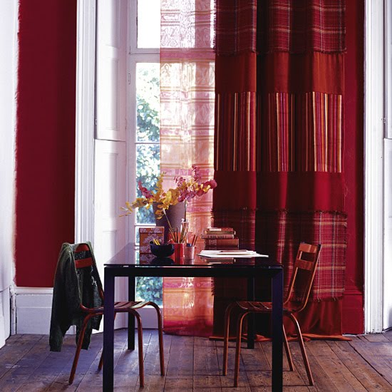 belle maison: Color 101: Red Interiors