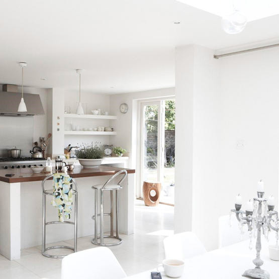 belle maison: White Delight