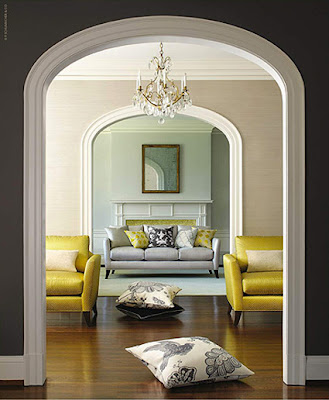 belle maison: Color Scheme Inspiration: Gray & Yellow