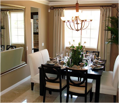 belle maison: Mix it up with Dining Room Seating