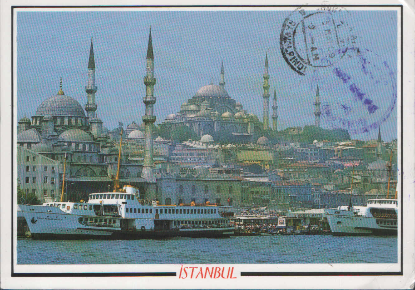 UNESCO Postcards: Turkey: Historic Areas of Istanbul