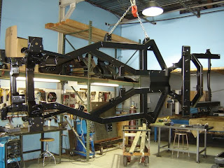 Jennys TR-6 Project: The RATCO Frame Build Spring 08