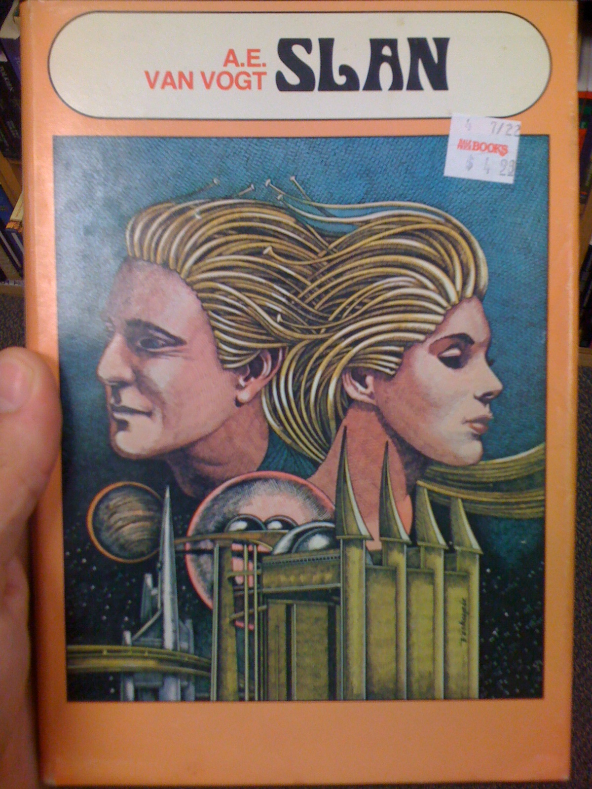 PULP-A-WEEK: Slan By A.E. Van Vogt