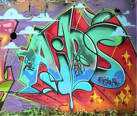 Graffiti Blog: Graffiti europe >> graffiti AIDS murals
