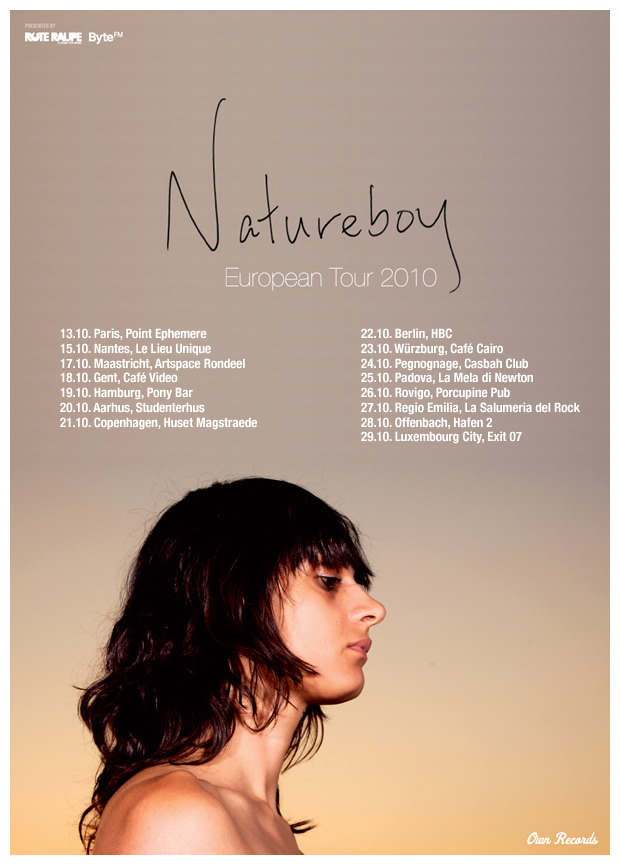 Kevchino's Indie Music Blog: Natureboy European Tour Dates
