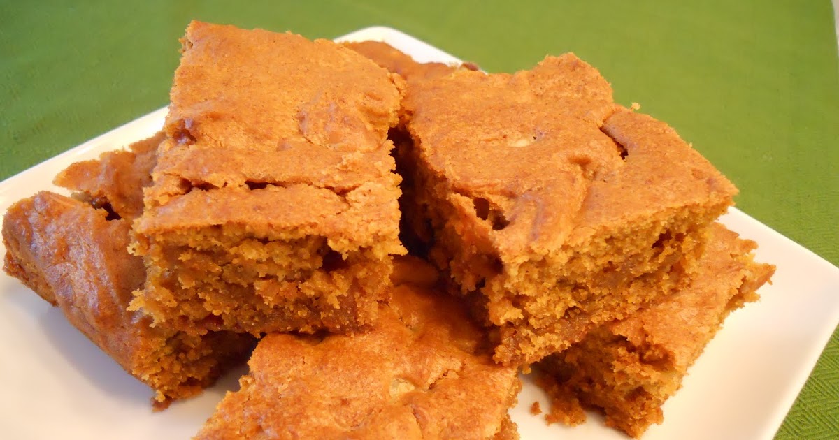 Southern Pink Lemonade: Pumpkin Blondies