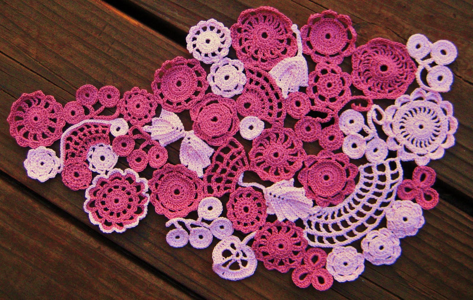 See Deb Craft: Freeform/Irish Crochet Project