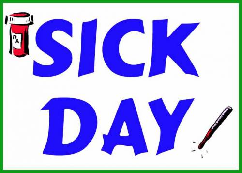 Garden Full of Lily: Sick Day