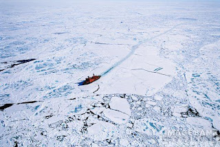 THROUGH THE WAVES: Icebreaker - Breaking Trough The Ice