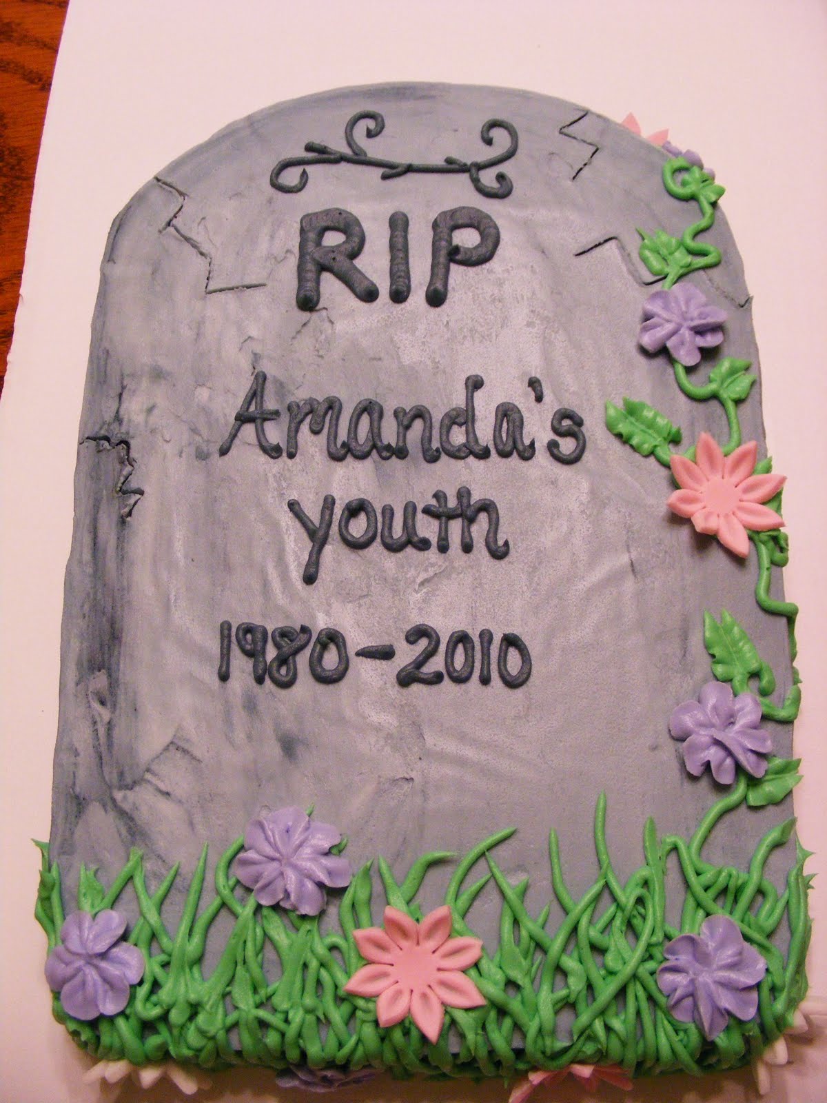 Dana's Cake Creations: Over the Hill Cake