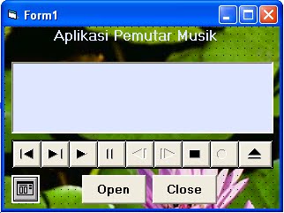 MEMBUAT PROGRAM PEMUTAR MUSIK DENGAN VB 6.0 | APLIKASI MP3 PLAYER