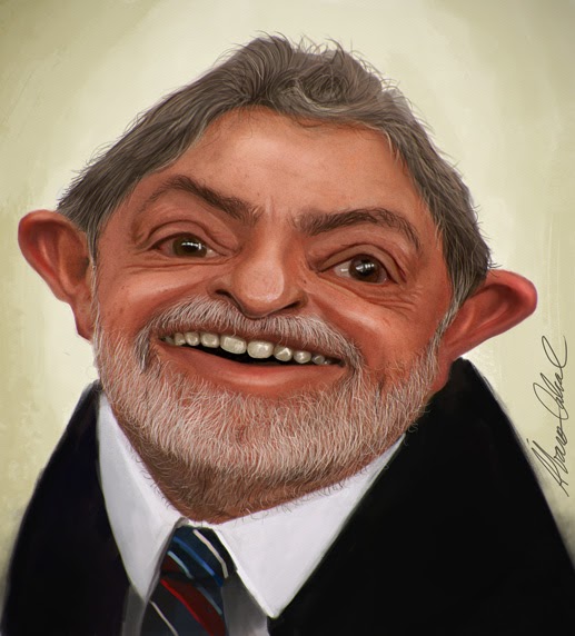 Álvaro Cabral: Lula caricatura
