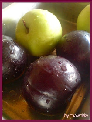 When Baker Barks: Plumped Plum Marries A Big Fat Tart