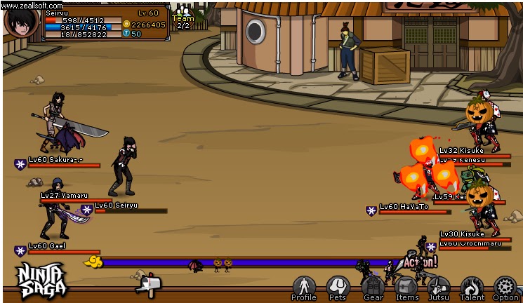 Ninja Saga: Ninja Saga Clan Battle