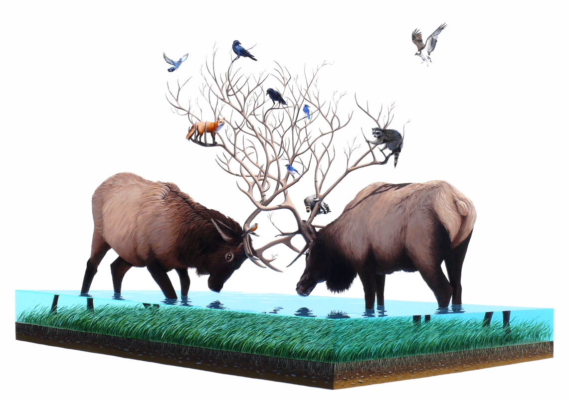 RURAL Contemporánea: Josh Keyes