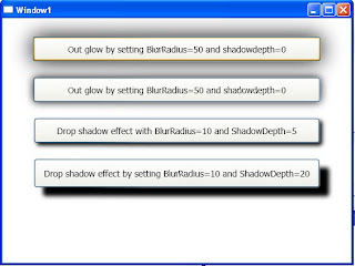 WPF toturials: Visual Effects in WPF ( Blur, DropShadow, OuterGlow )