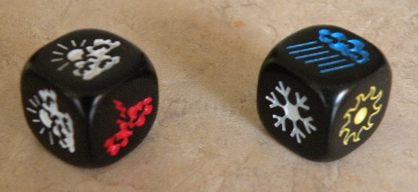 Sons of Twilight: Impact! Weather Dice