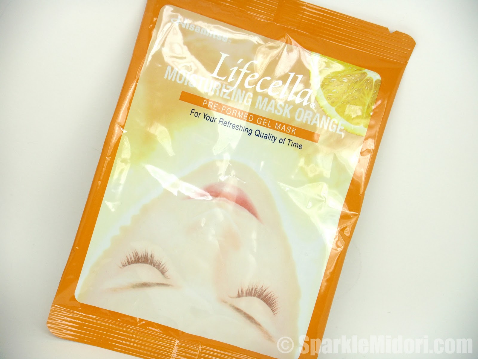 Hisamitsu Lifecella Orange Mask : Cute But Useless ~ Sparkle Midori