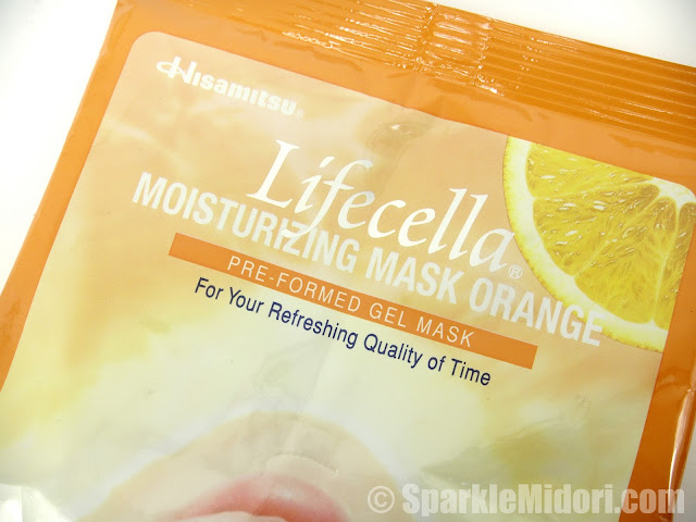 Hisamitsu Lifecella Orange Mask : Cute But Useless ~ Sparkle Midori