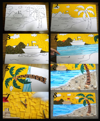 Inspirasi Diari Seni: Kolaj