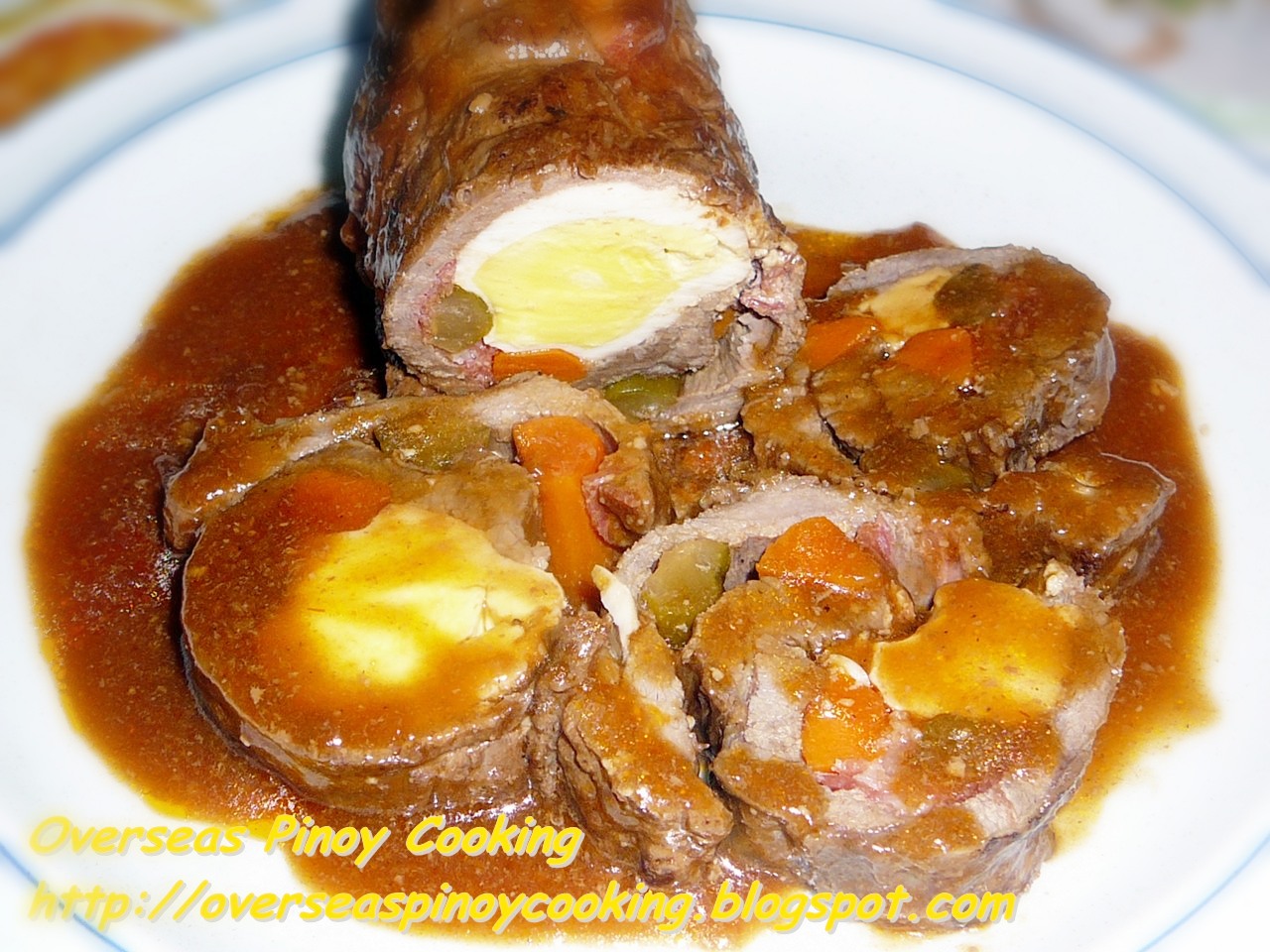 Pinoy Home Cooking and Recipes: Morcon