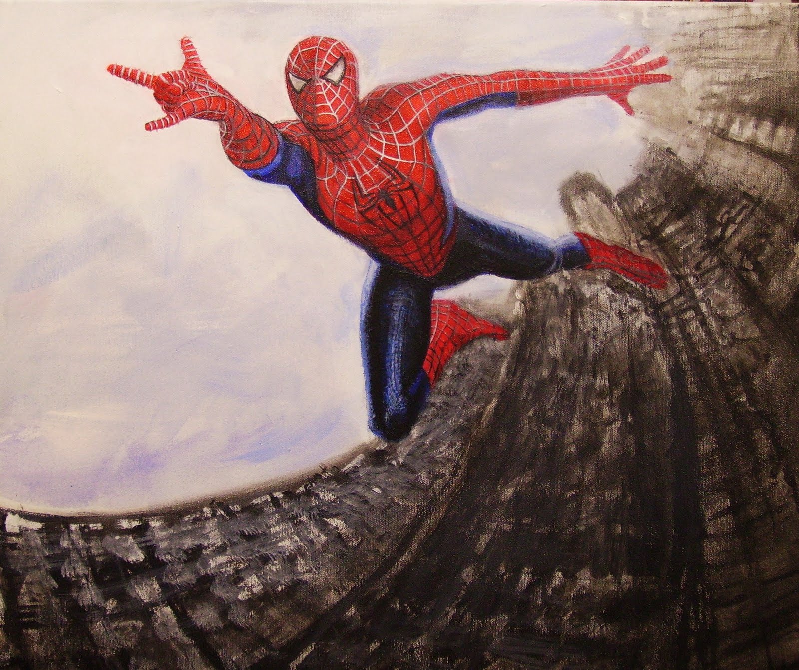 Santos Art: "Espaiderman"