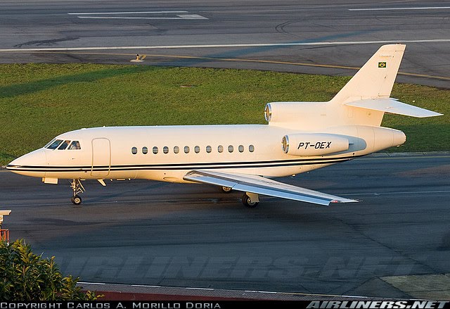 HANGAR MUSEU: DASSAULT DA 900 FALCONJET (PT-OEX)
