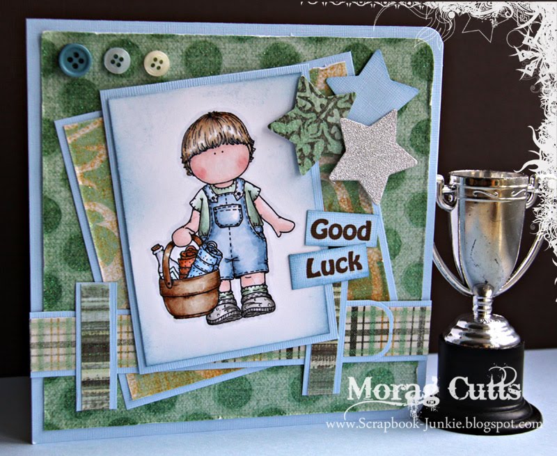 A SCRAPBOOK JUNKIE: Good Luck