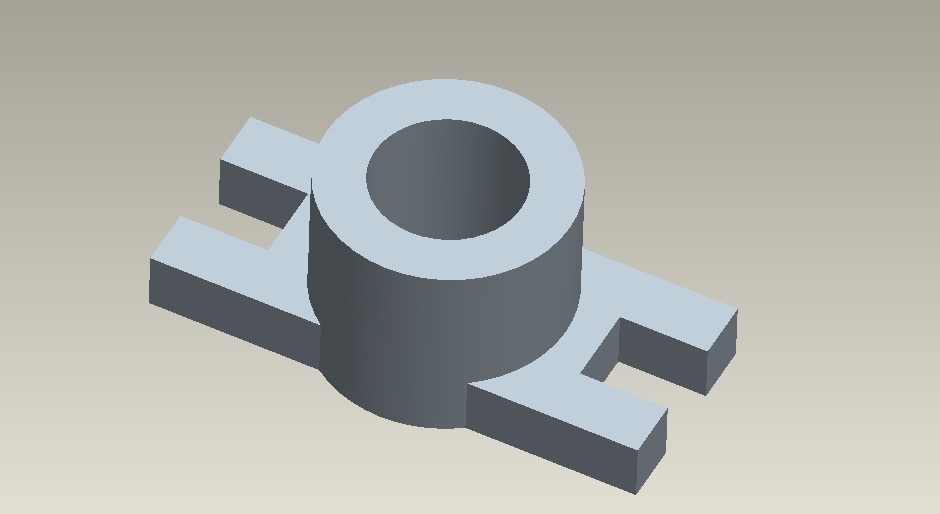 Srinivasa Ram: Pro ENGINEER Design:084 CYLINDRICAL BLOCK