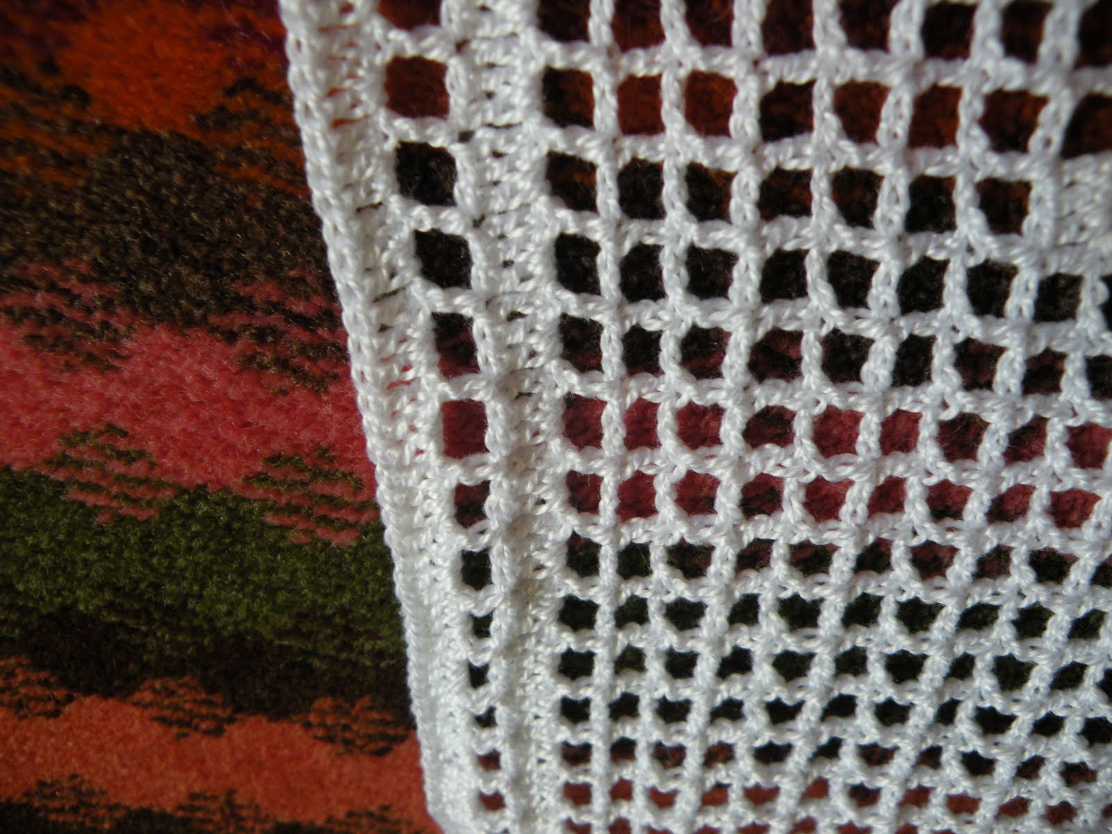 hand made: Perdele crosetate