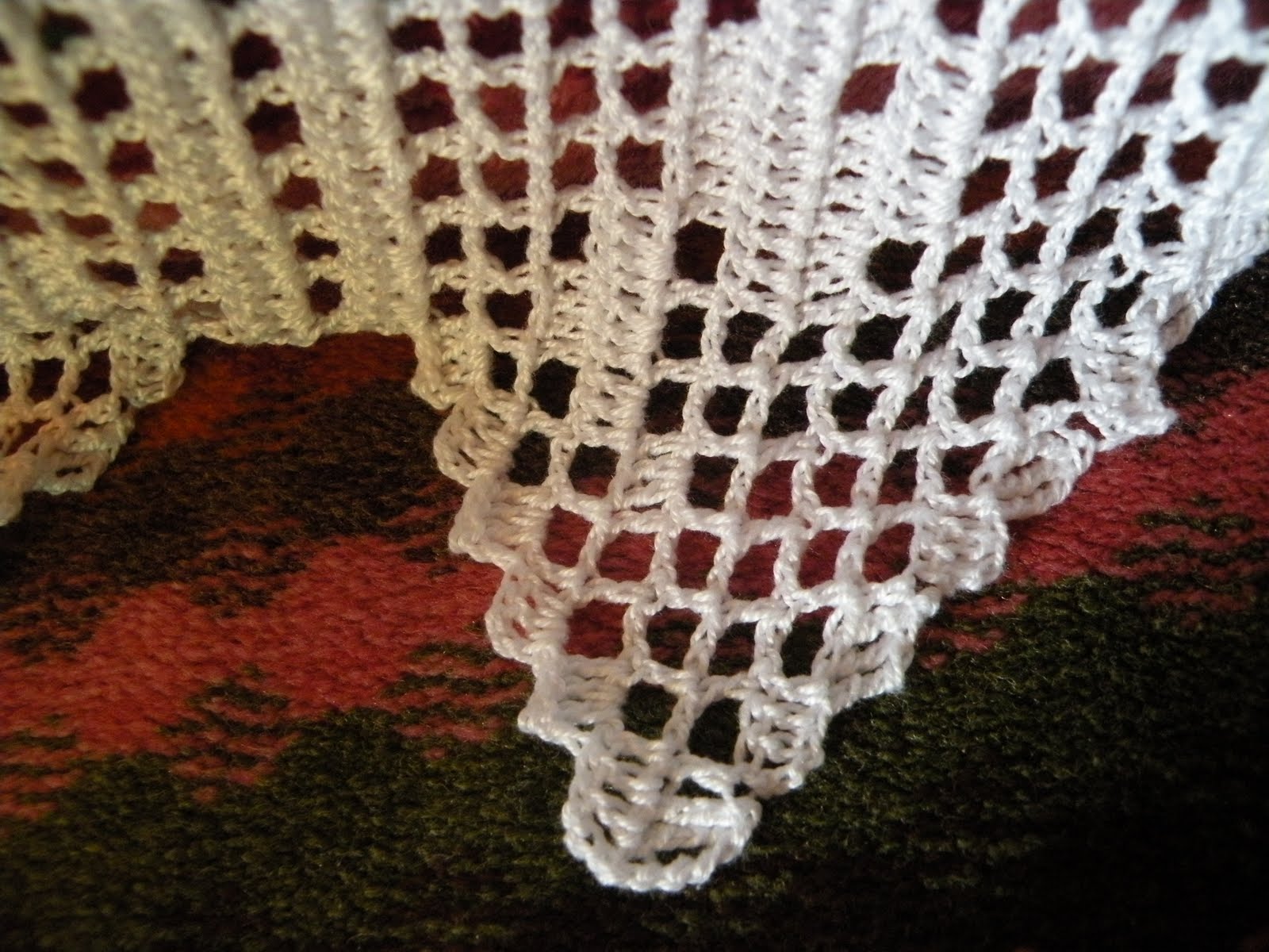 hand made: Perdele crosetate