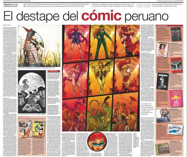 La Nuez: El destape del comic peruano