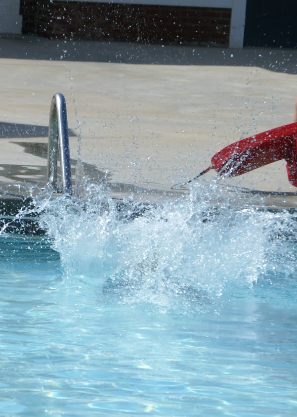 A Blue and Green Splish Splash Pool Party - Anders Ruff Custom Designs, LLC