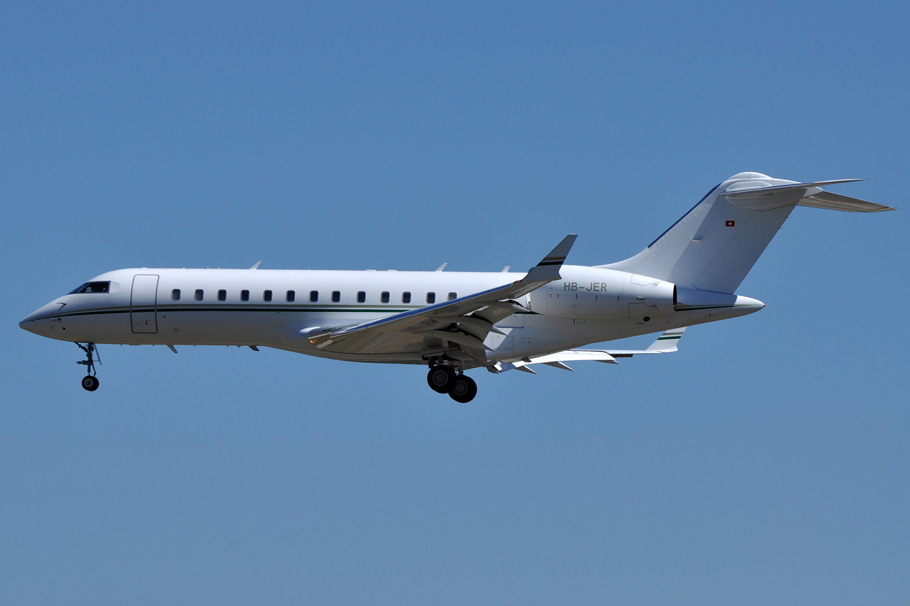 Geneva VIP aviation: HB-JER Global Express Air King Jet (opf Rolex)