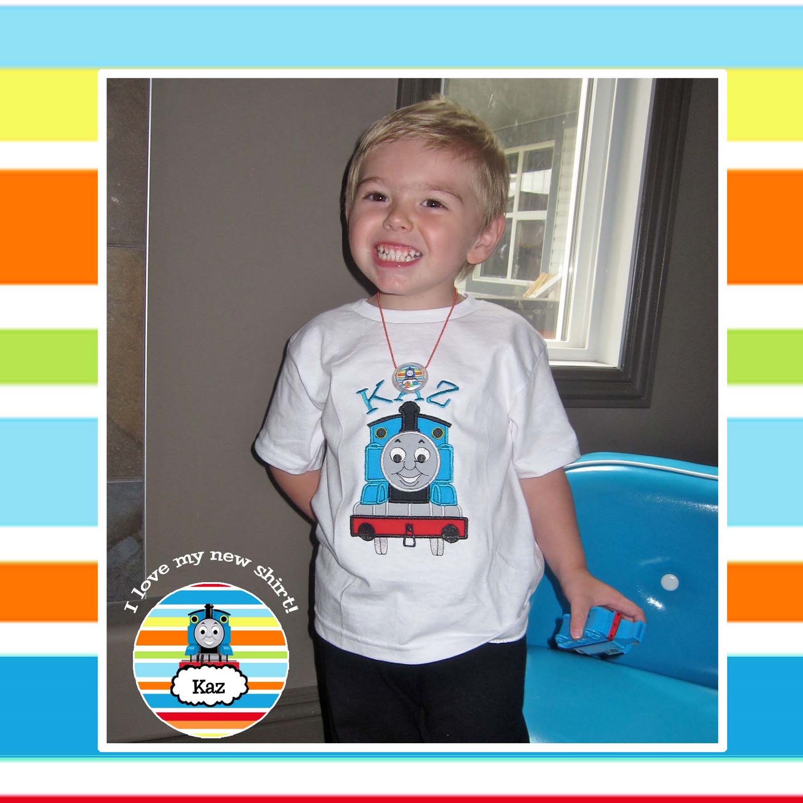 SAME Monogram: Thomas the Train