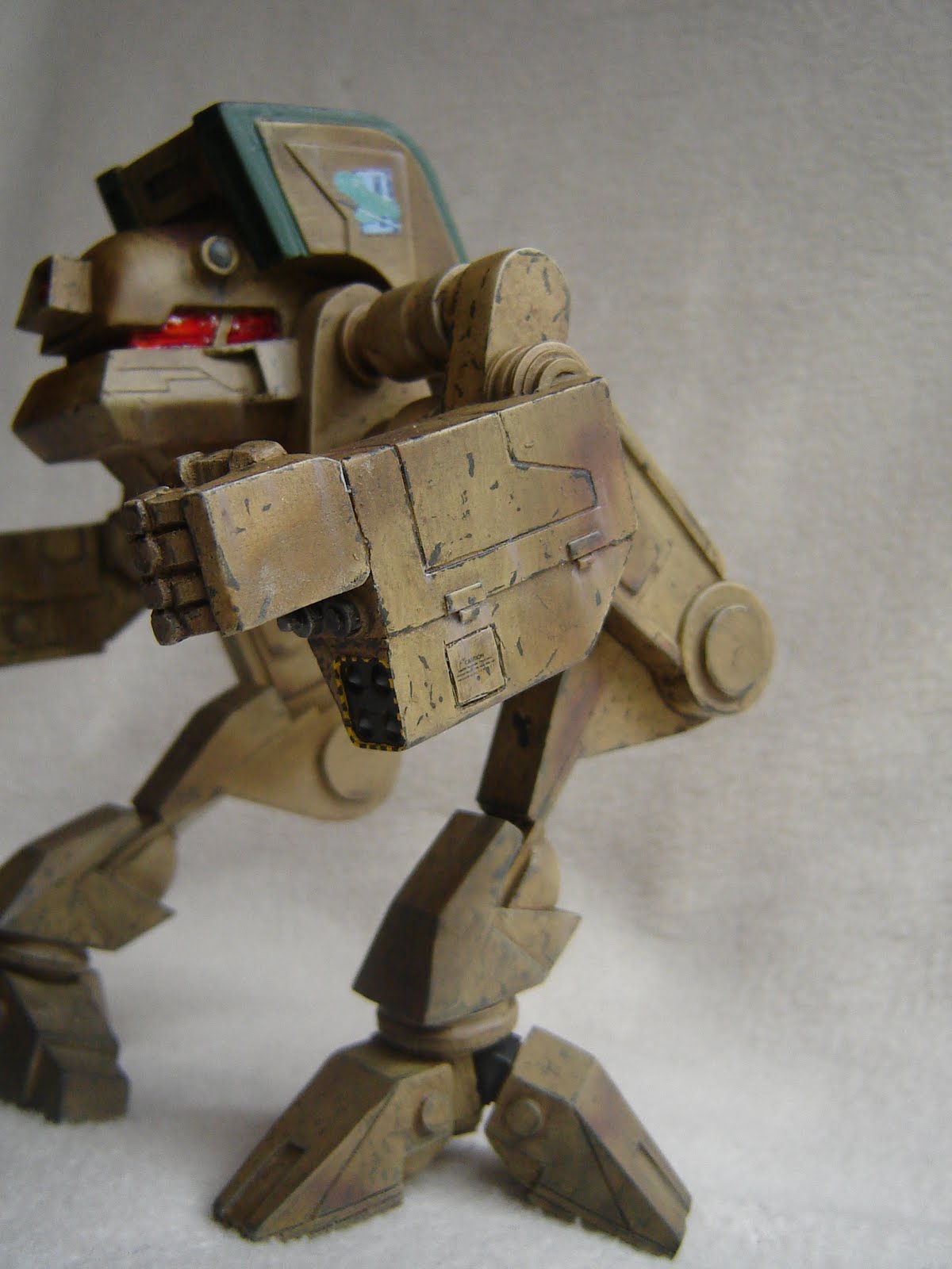 FCY: Battlemech Models: And Geert's Kit Fox from Ravenstar